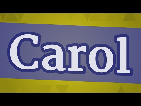 CAROL pronunciation • How to pronounce CAROL