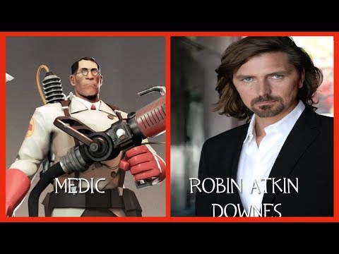 Characters and Voice Actors - Team Fortress 2