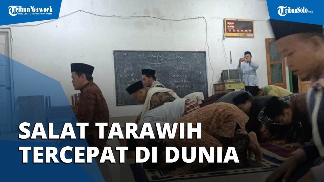 Viral Video Salat Tarawih Super Kilat di Indramayu, 23 Rakaat Hanya 6 ... Viral Video Salat Tarawih Super Kilat di Indramayu, 23 Rakaat Hanya 6 ...