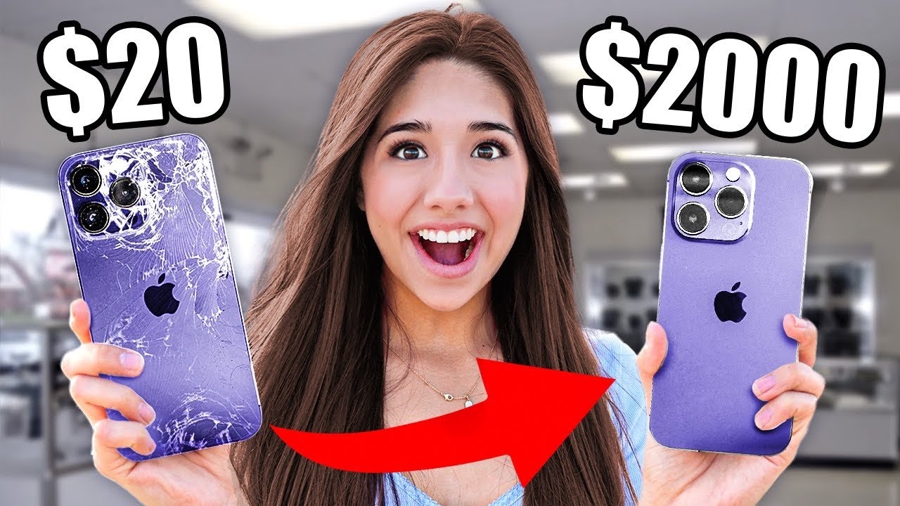 Fixing CHEAP Broken iPhones & Selling Them!