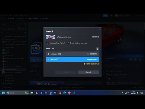 Steam Not enough spaces problem fix