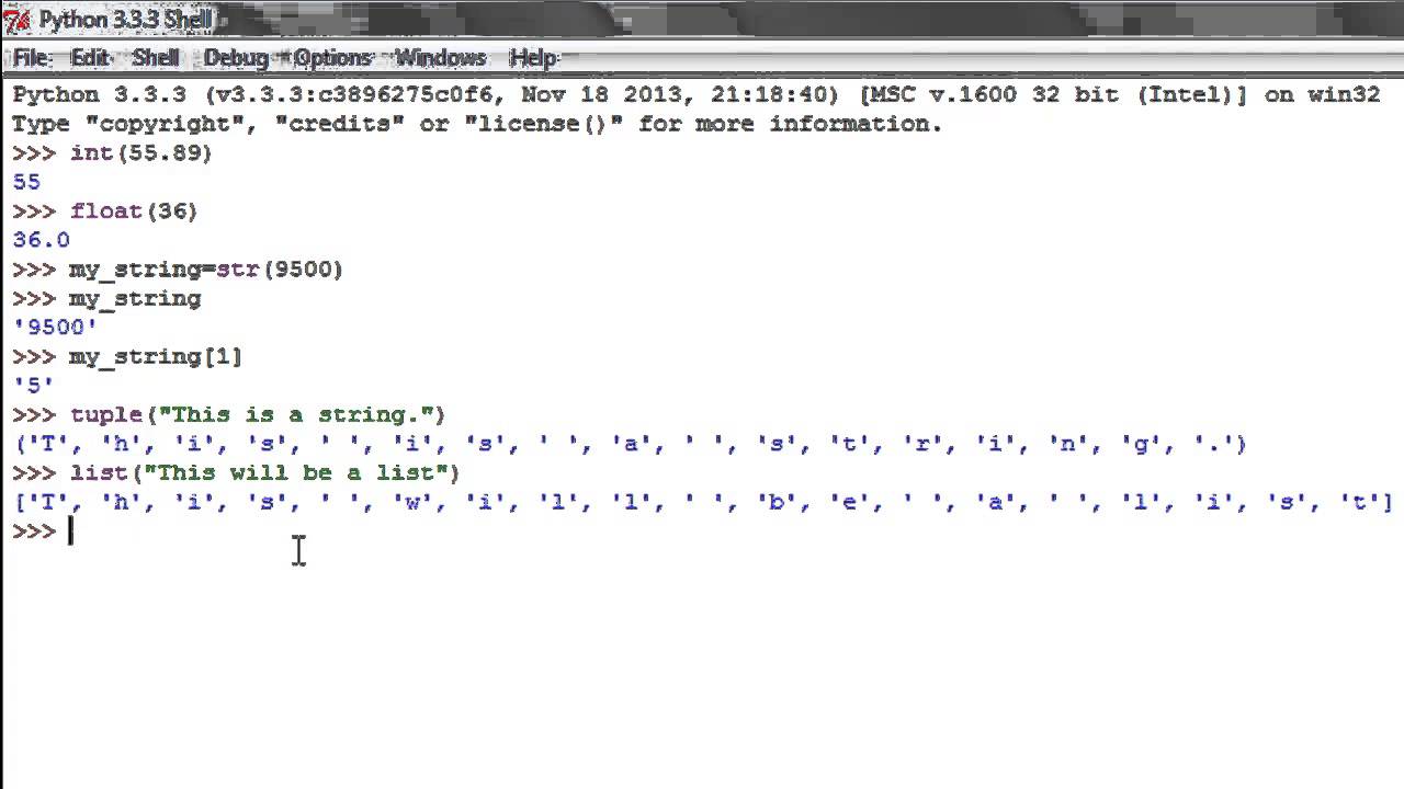 Python Programming Tutorial - 8: Data Type Conversion