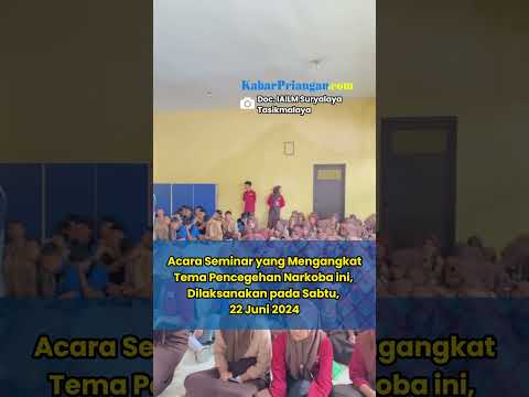 Mahasiswa KKN IAILM Mengadakan Seminar Pencegahan Peredaran Gelap Narkoba #ciamis