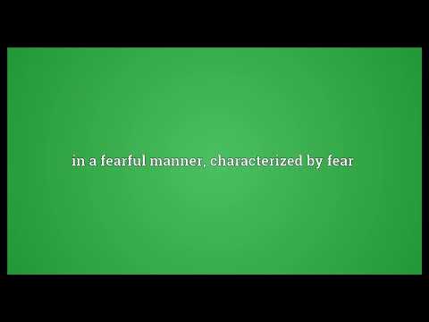 Fearfully Meaning