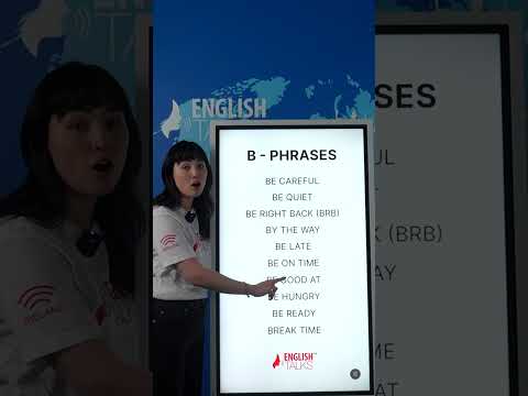 Useful English Phrases starting with the Letter [B]