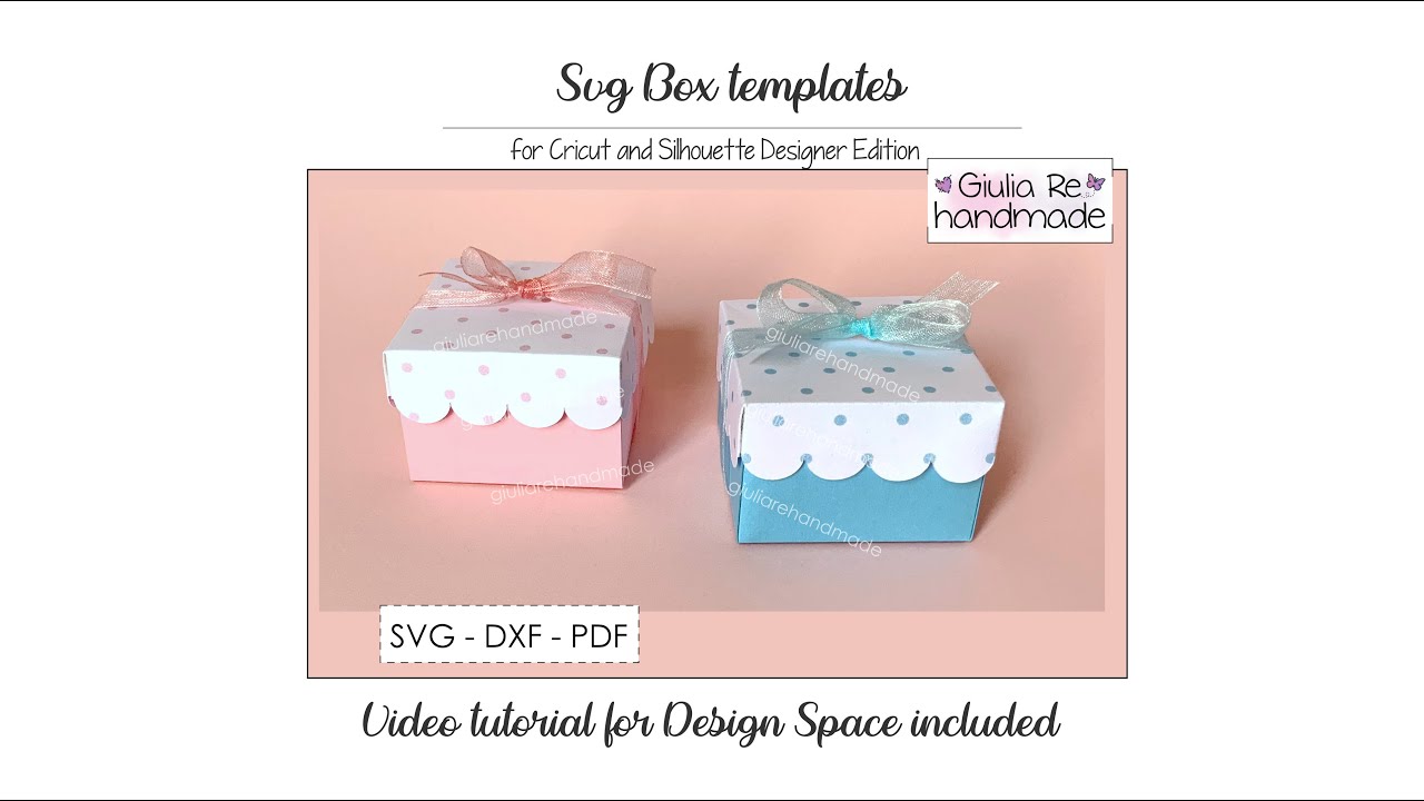 Tutorial Box Template SVG - How to upload Cricut Design Space