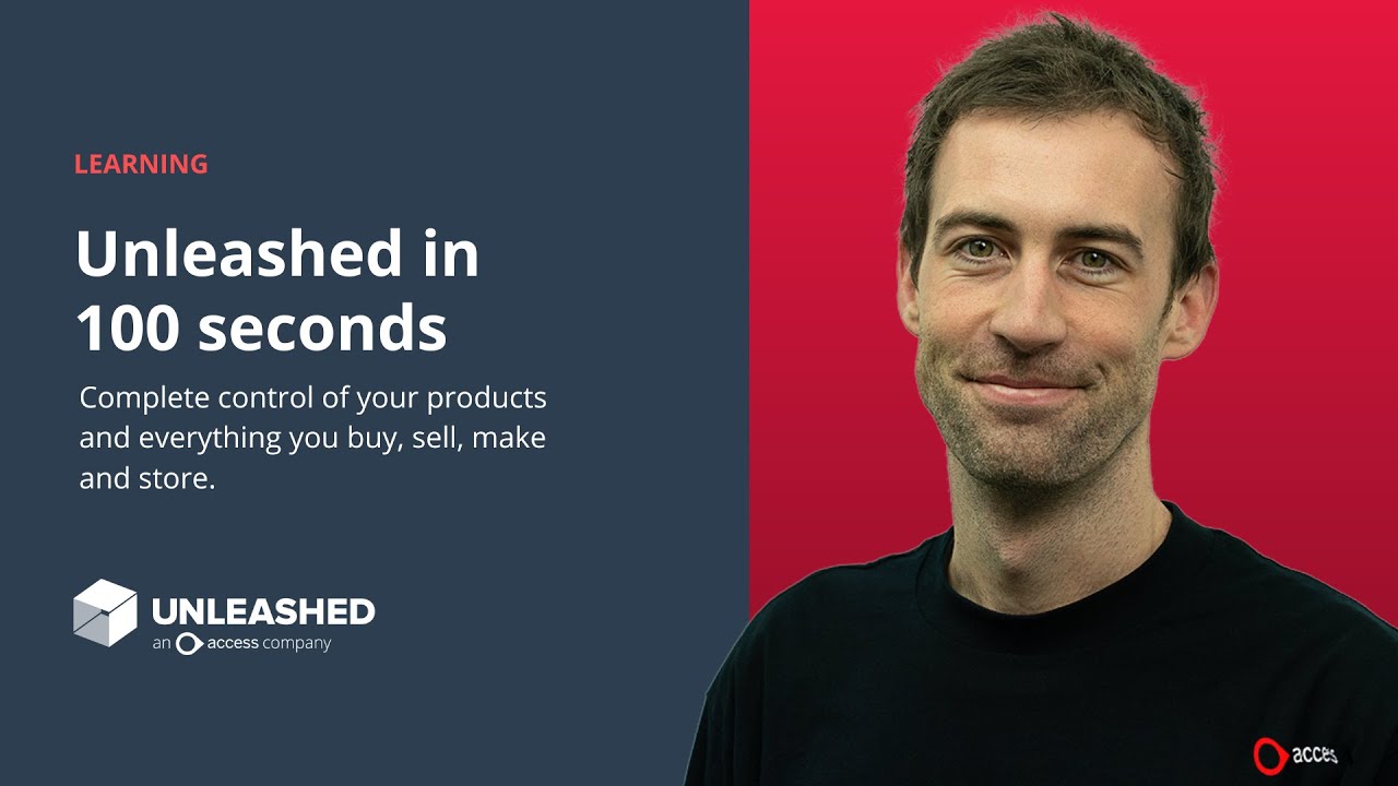 Unleashed inventory management software in 100 seconds