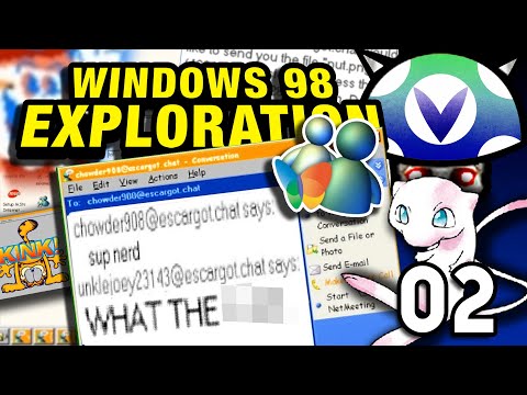 [Vinesauce] Joel - Windows 98 Exploration: MSN Messenger ( Part 2 )