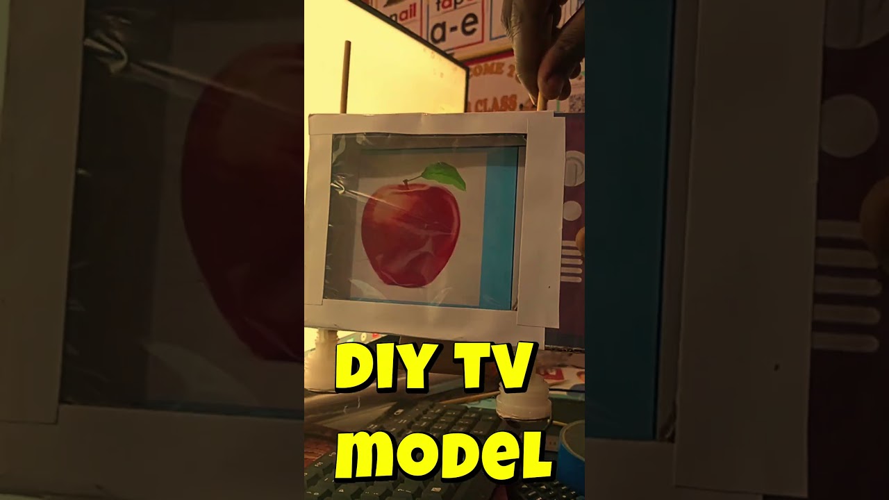Roll the Alphabet on This DIY TV! 🎞️📺 #Short #craftsforkids #passpointacademy