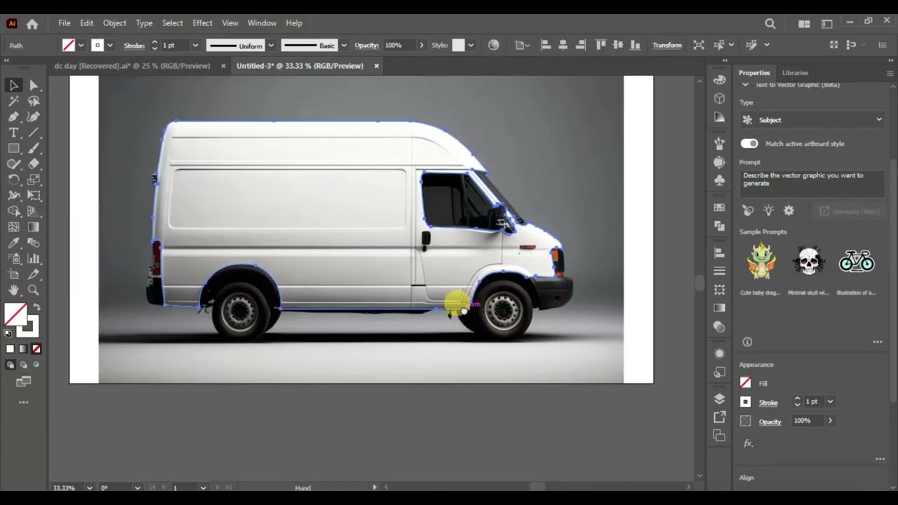 Vehicle Wrap Design in Adobe Illustrator | Step-by-Step Wrap Design Tutorial