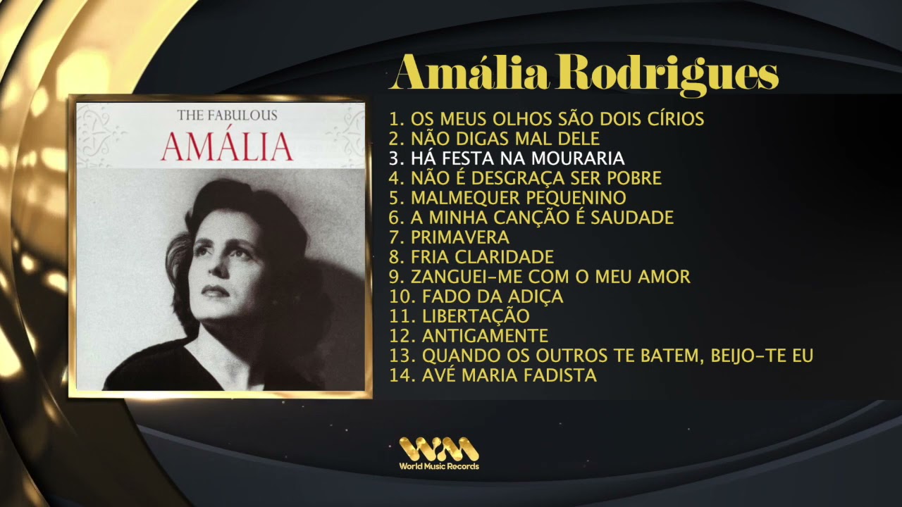 Amália Rodrigues   The Fabulous Amália  Full Album