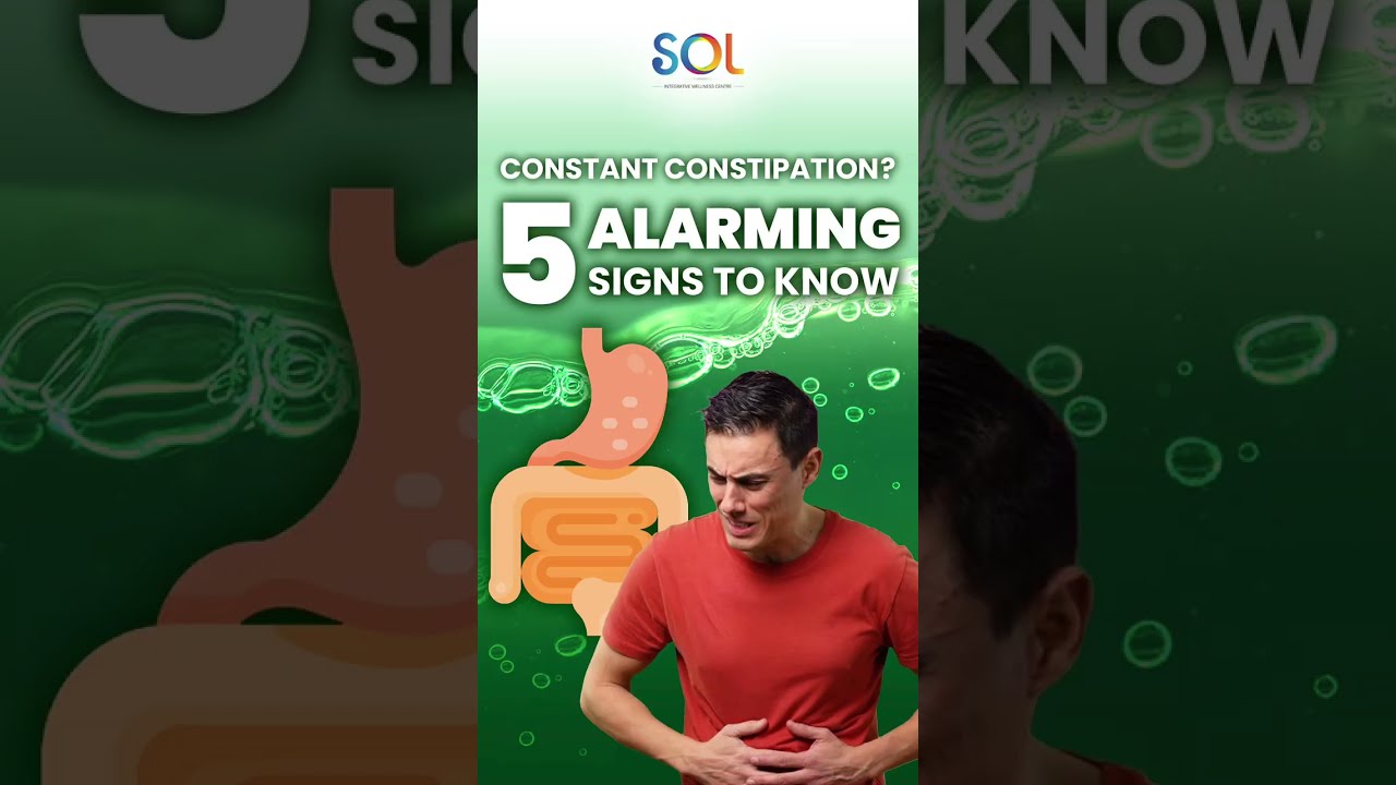 Frequent Constipation? 5 Alarming Signs to know.​