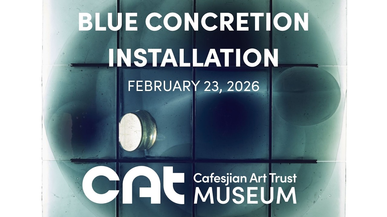 Blue Concretion Install 2026