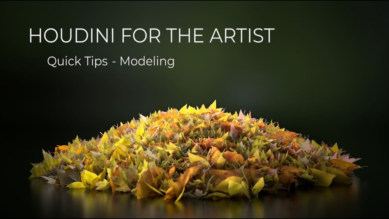 Houdini For The Artist - Quick Tips - The Trace Node