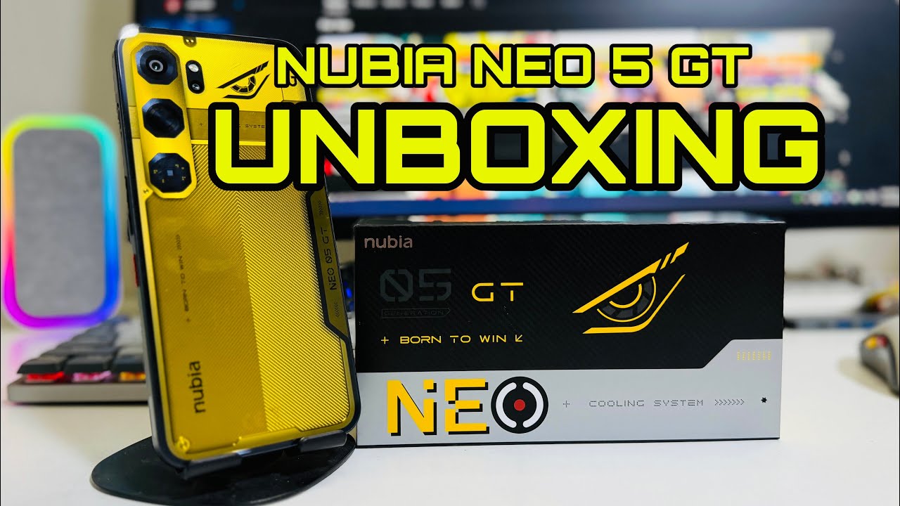 NUBIA NEO 5 GT UNBOXING 🔥 Budget Gaming Beast?!