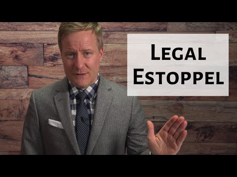 What is Estoppel?