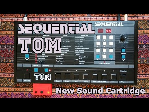 Custom Cartridge For Sequential Circuits SCI TOM Drum Machine | Reverb