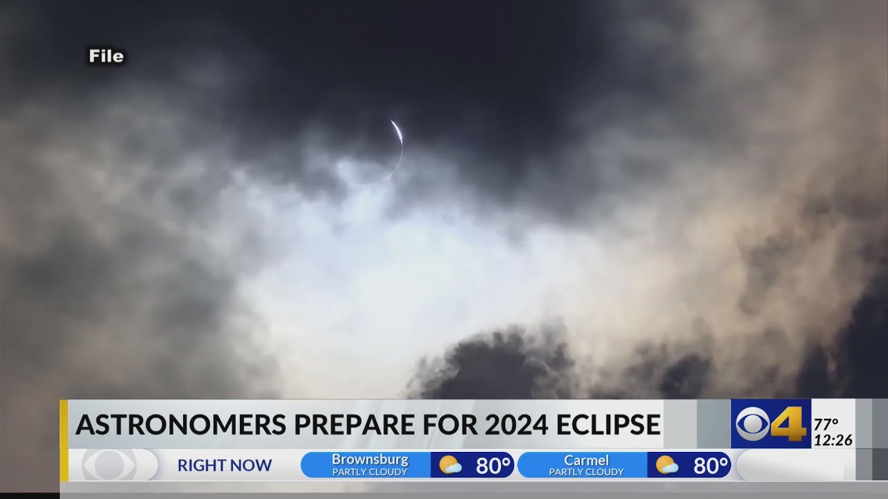 Astronomers prepare for 2024 eclipse