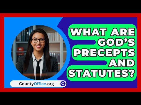 What Are God’s Precepts and Statutes? - CountyOffice.org