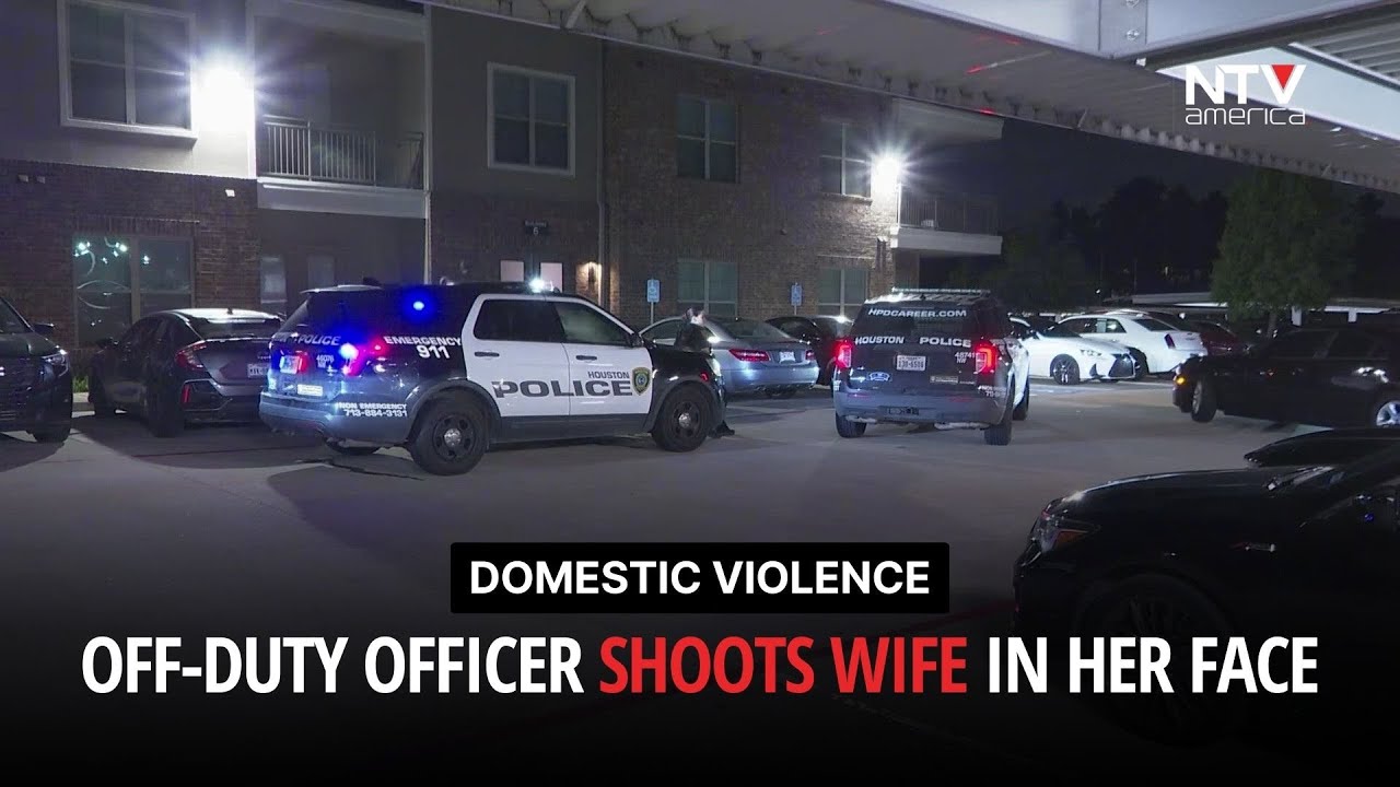 Off-duty officer shoots wife in her face during domestic violence incident