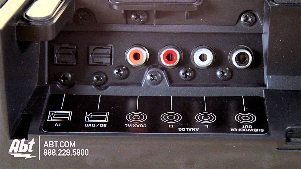 Yamaha Sound System SRT1000 Overview