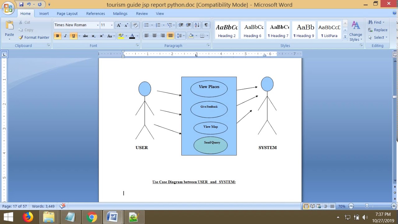 Project Report  - Online Tourism Guide  |  Python Django Sqlite