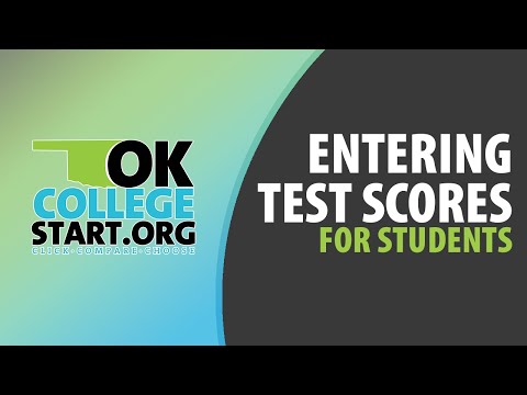 Entering Test Scores