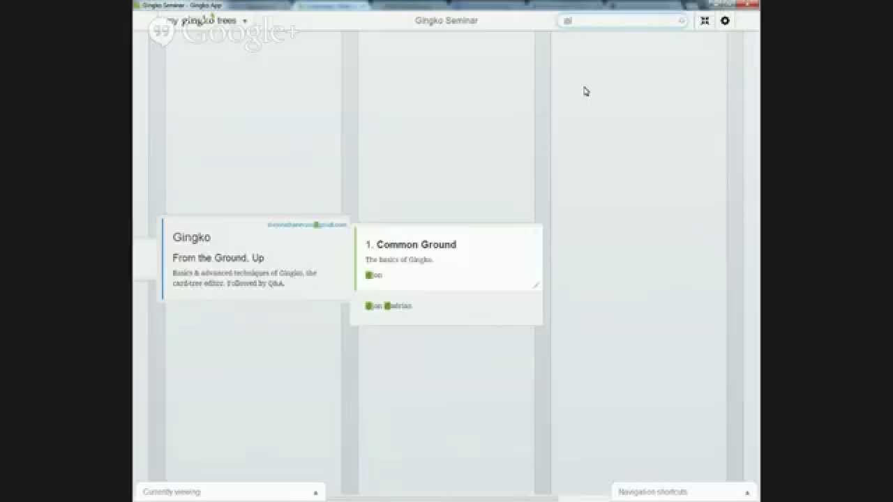 Gingko: From the Ground, Up