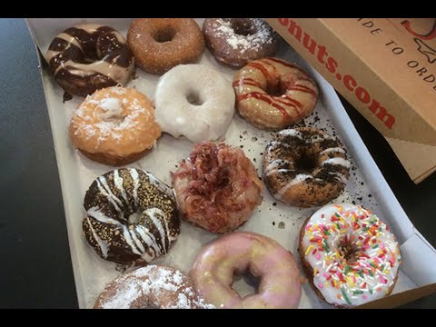 Duck Donuts: Customers add as many toppings and drizzles as they want