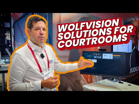 WolfVision Solutions for Courtrooms