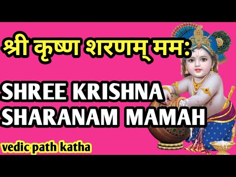 shree Krishna sharanam mamah | श्री कृष्ण शरणम् मम: | श्री कृष्ण शरणम् | श्री कृष्ण शरणम् मम: धुन