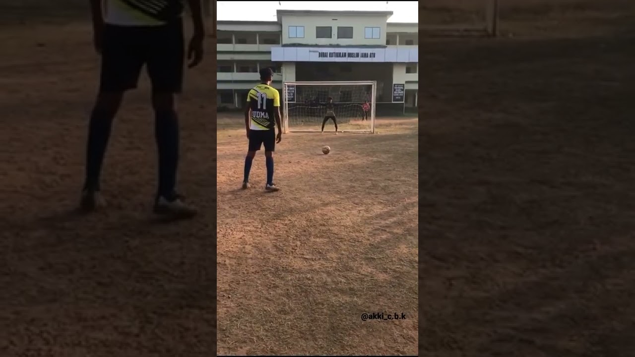 super penalty save of akki_c.b.k @nurul huda school grnd