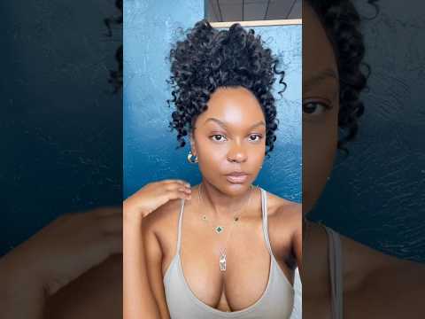 Easy Crochet Ponytail #angeljean #crochetbraids #easyponytail