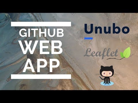 Building and Deploying a Simple Web App with GitHub, Leaflet, and Unubo