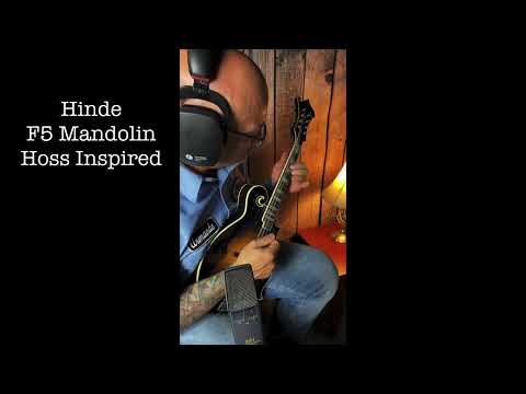 Hinde MF-75 Sam Bush Adirondack Spruce Top F-Style Mandolin | Reverb