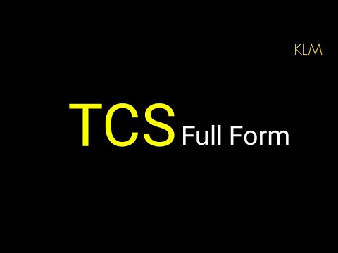 TCS Full Form