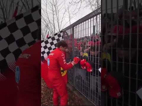 Leclerc is forza Ferrari #f1 #youtubeshorts #youtube #viral #trending #shorts #shortvideo #fyp