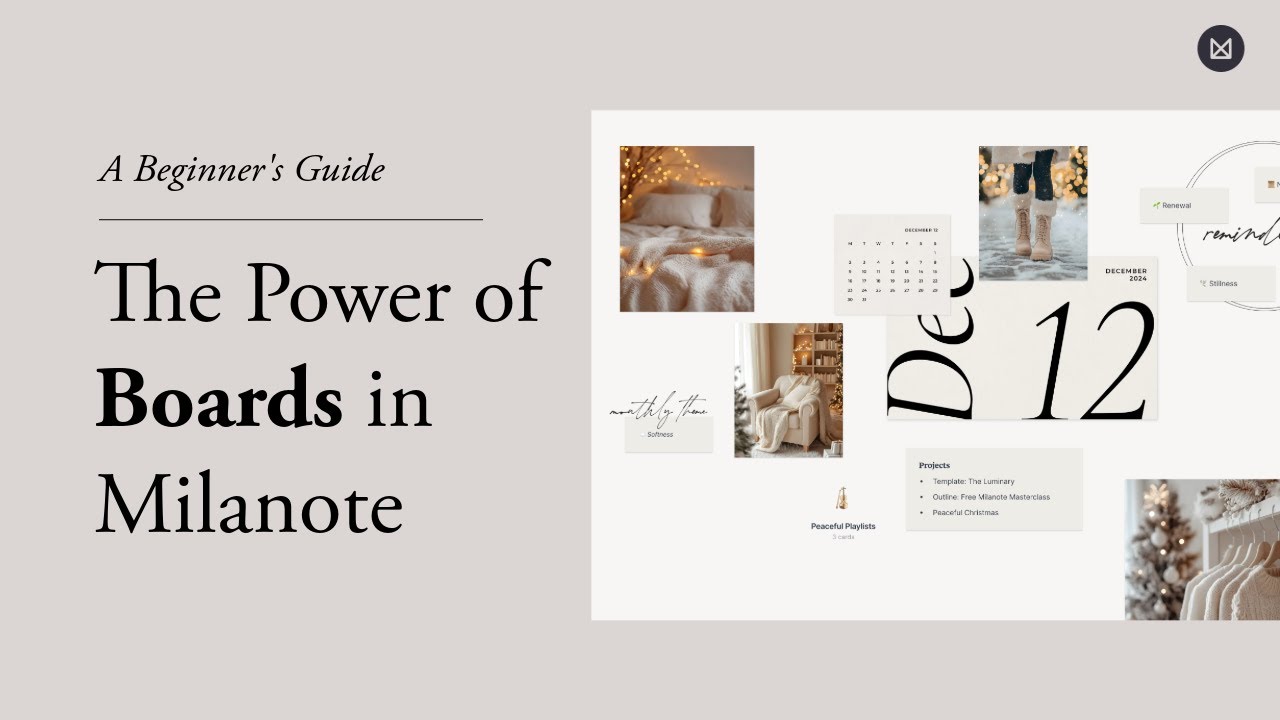 Milanote Basics: Understanding Boards