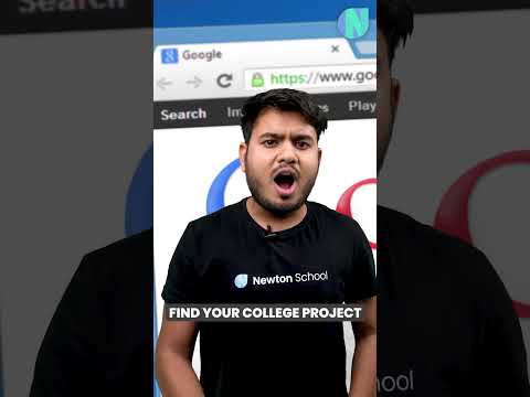 Find Your College Project with Google Scholar | Google Scholar | Newton School