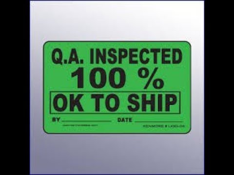 QC OK Tested & QC Pass Stickers - 592231Tested Ok Round Sticker ...
