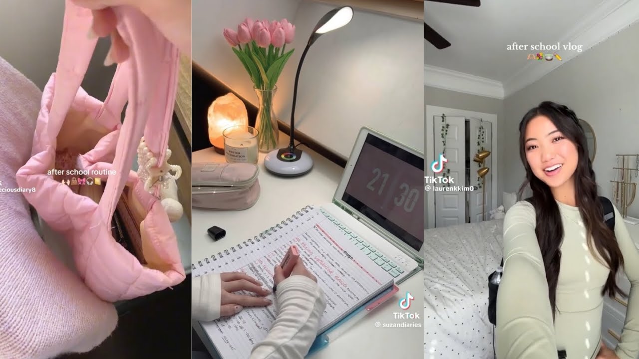 After school routine 🌸 TikTok compilation ✨