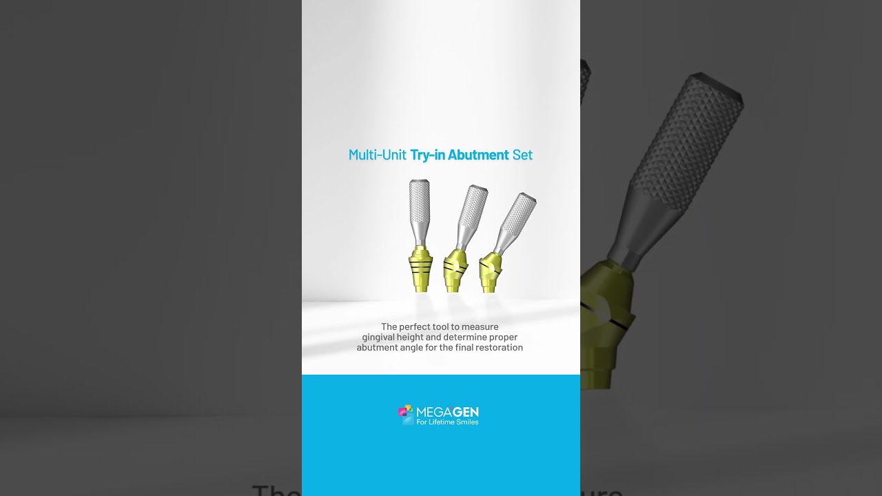 Multi-Unit Try-in Abutment Set