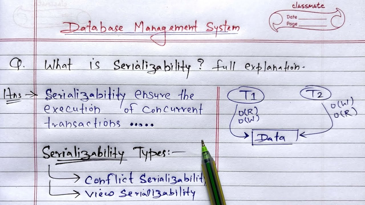 What is Serializability? It's Types | DBMS Serializability