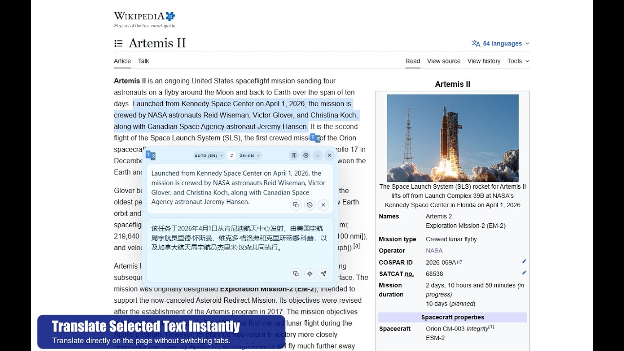 Translate Workspace Chrome Extension - AI Translator