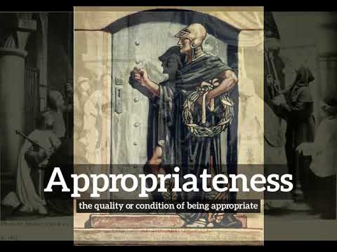 What is Appropriateness? | How to Say Appropriateness in English? | How Does Appropriateness Look?