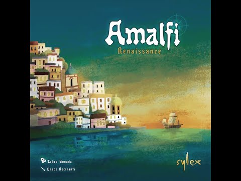 Amalfi Renaissance board game is available to demo at Essen Spiel 2022 from publisher Sylex.