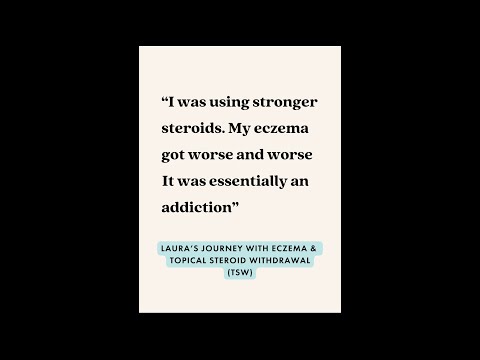Laura’s journey with Eczema & Topical Steroid Withdrawal (TSW)