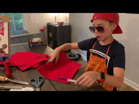 How to make a Remembrance Poppy for Veterans Day.