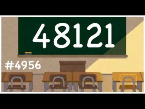 Count up 4901st to 5000th prime numbers! 1st channel.