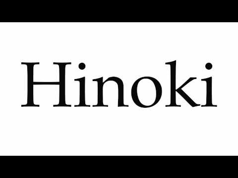 How to Pronounce Hinoki
